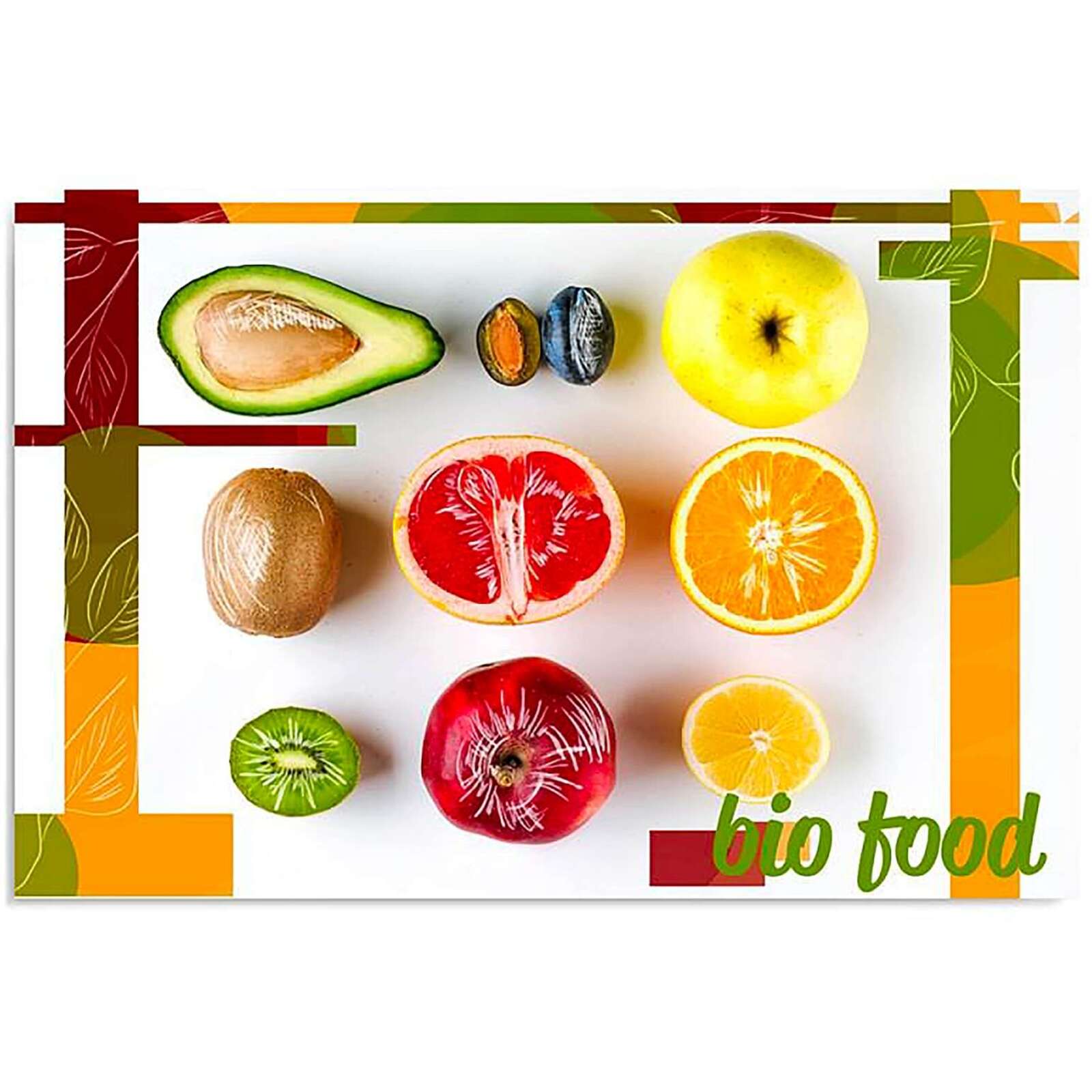 Tableau des fruits - 100 x 70 cm | Leroy Merlin