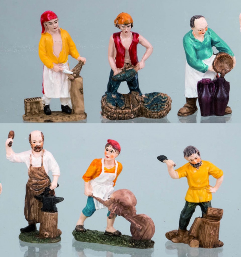 Pâtre en résine 10 cm métiers | Leroy Merlin