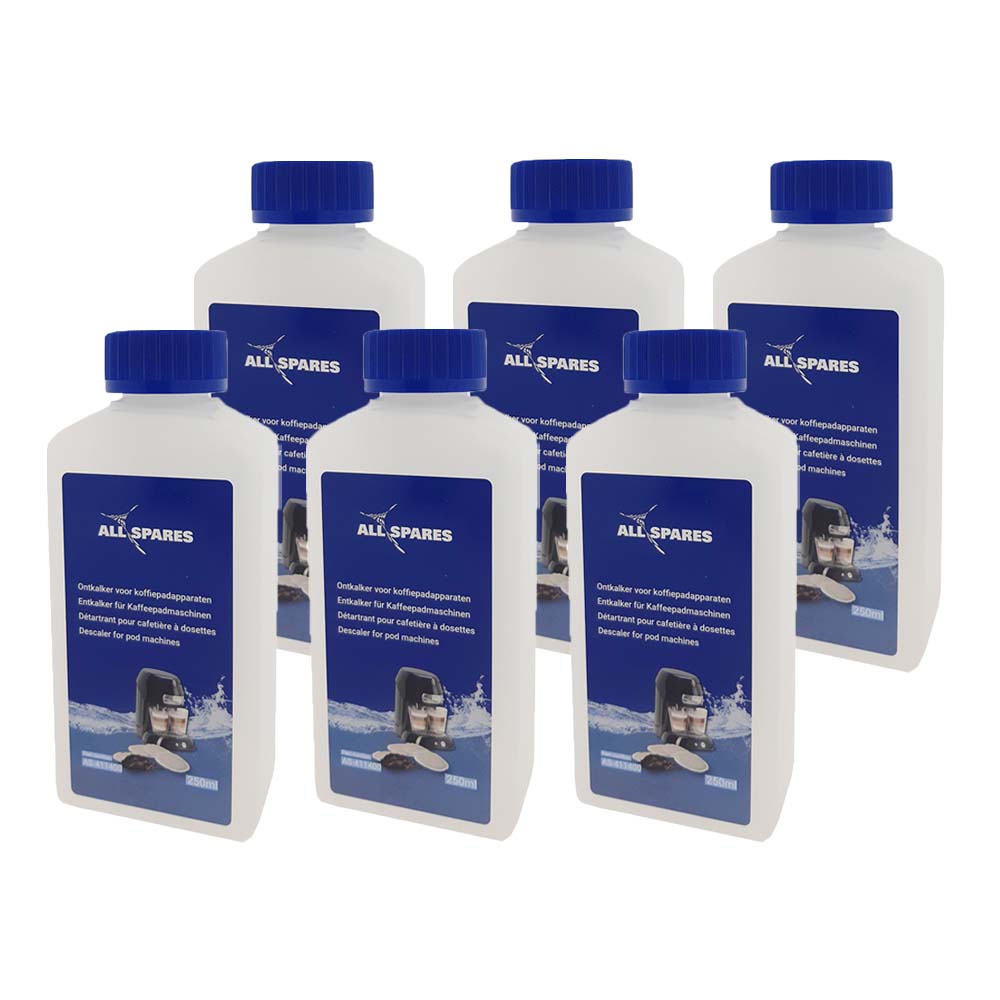 AllSpares | Détartrant liquide pour cafetière à dosettes (7x 250ml ...