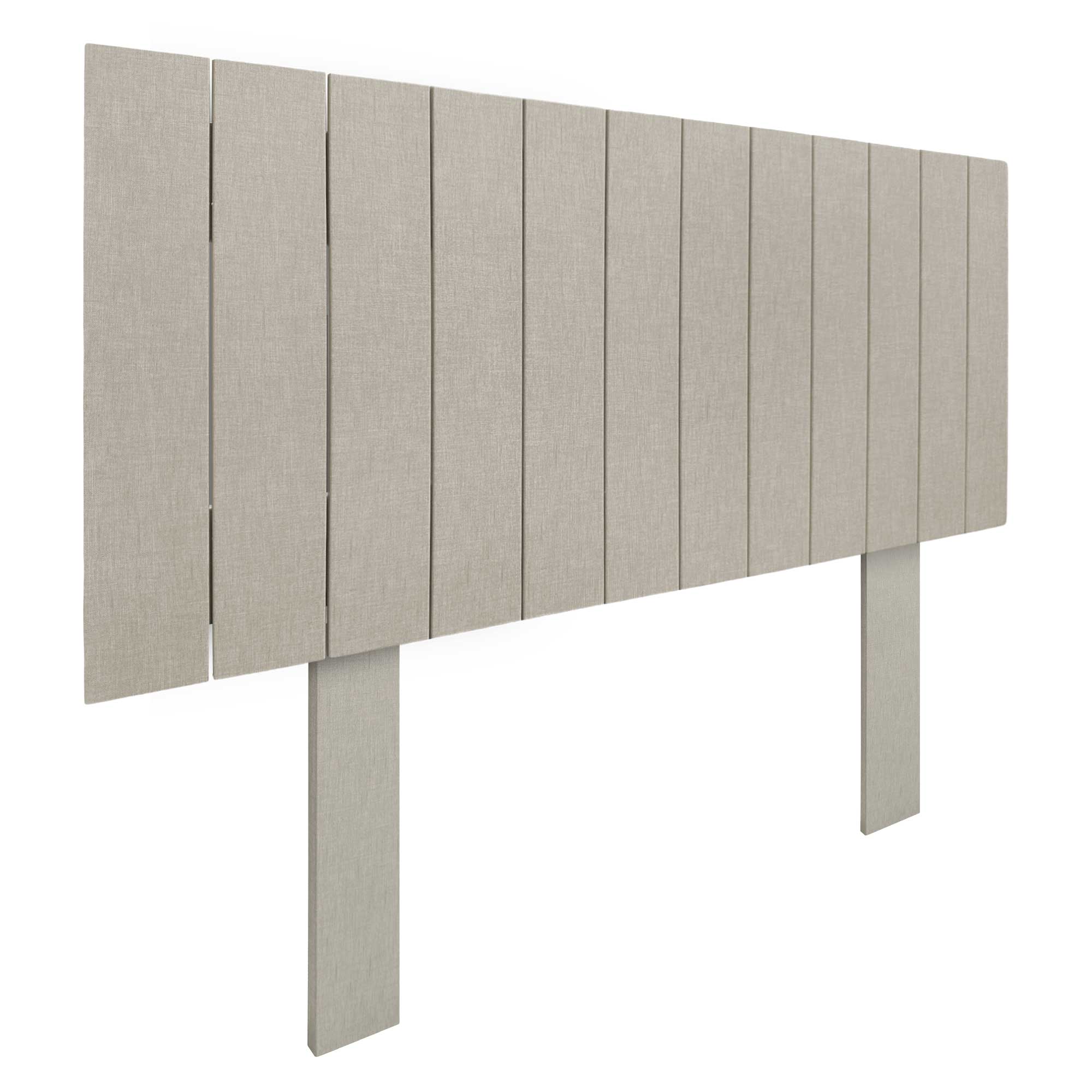 DHOME Tête de lit en bois recyclé MDF Style Palette Verticale avec ...