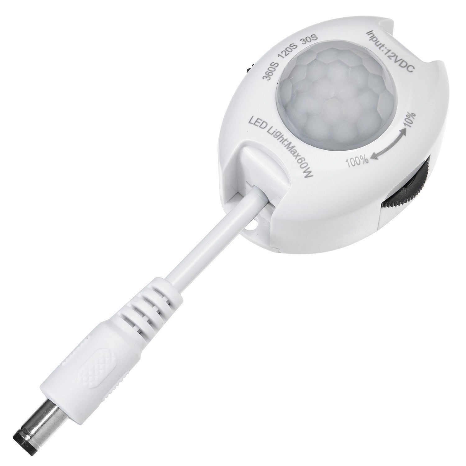 Détecteur de mouvement Maclean PIR, infrarouge, pour bandes LED, 12V DC ...