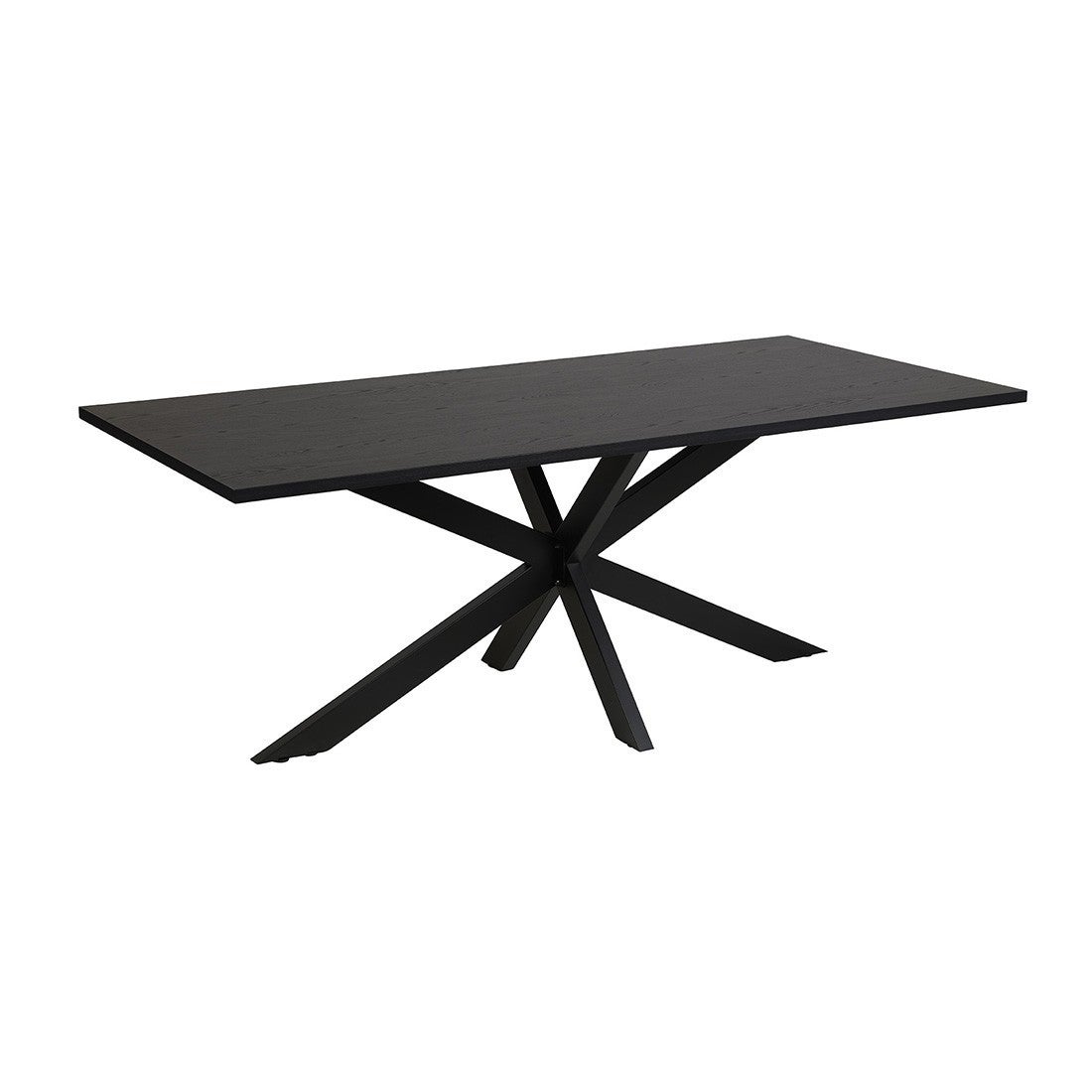 Table 8 personnes pour salle à manger collection LOFT coloris noir ...