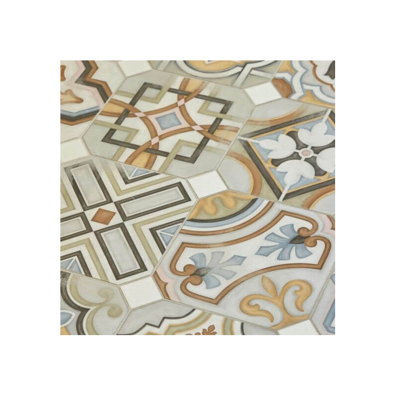 CABOCHON 4 x 4 cm VODEVIL TACO DOME NACAR - Blanc crème | Leroy Merlin