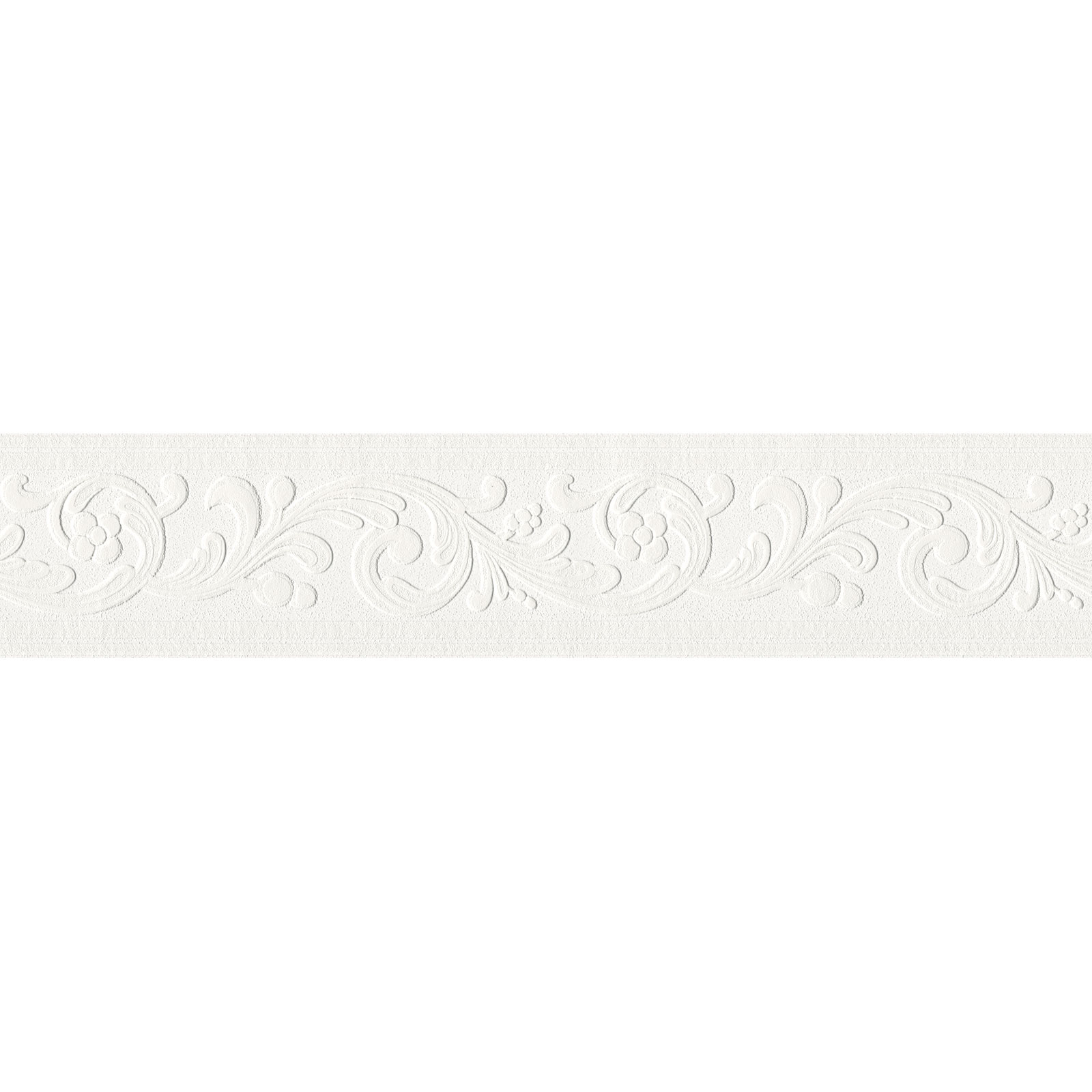 Cenefas griegas Cenefa blanca elegante con flores Cenefas vinílicas con ...