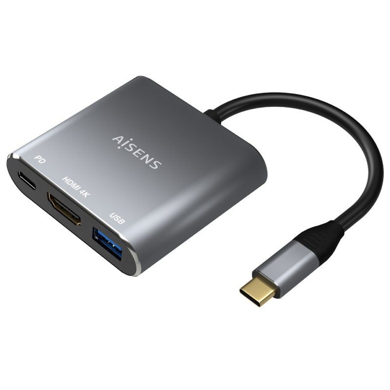 Aisens A109-0669 Convertisseur/ USB Type-C Mle/ HDMI Femelle - USB ...