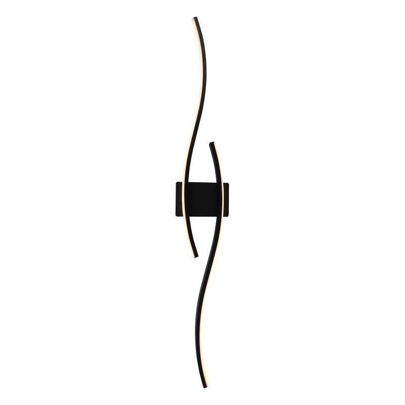 Luz de techo LED 21W - 1680LM - Arena negra - 1000x150mm - 3000k ...