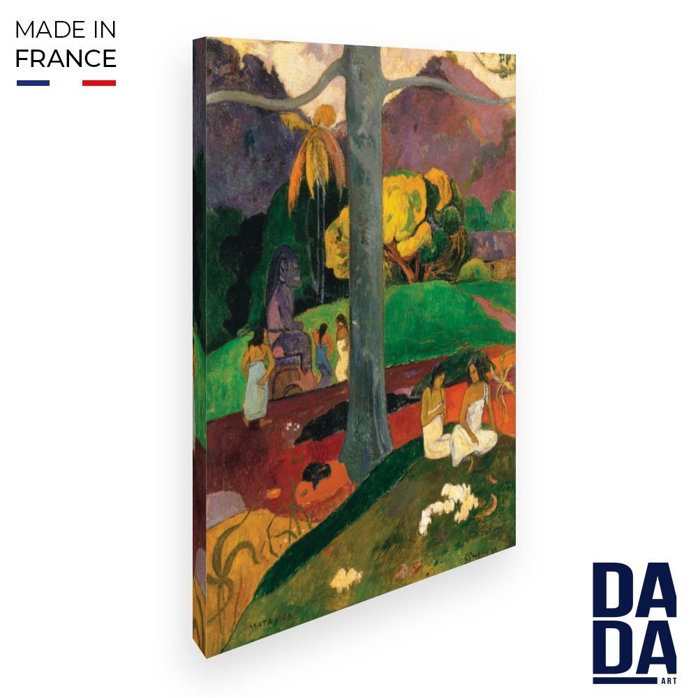 Toile Scène nature / 100x140cm / Fabriqué en France / DADA ART | Leroy ...