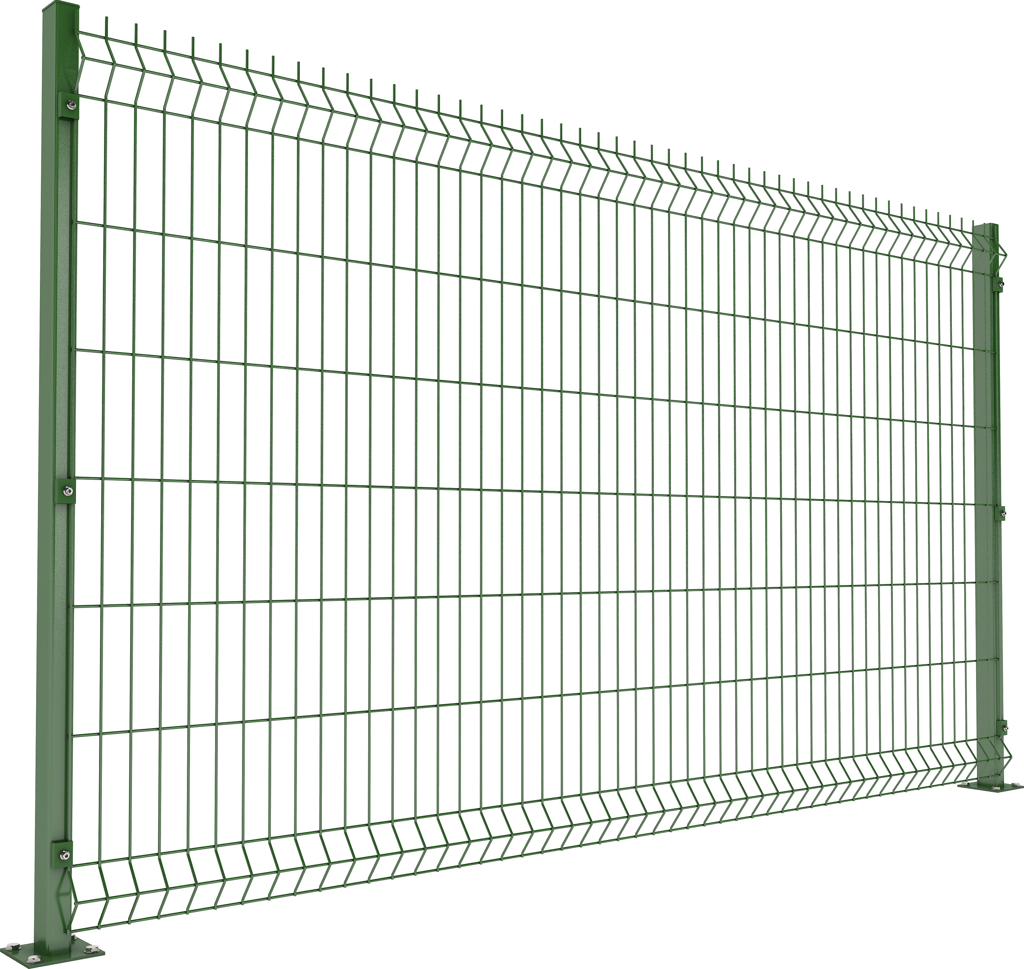 Panel soldado Hércules 4mm verde 0,63x2.0 m | Leroy Merlin