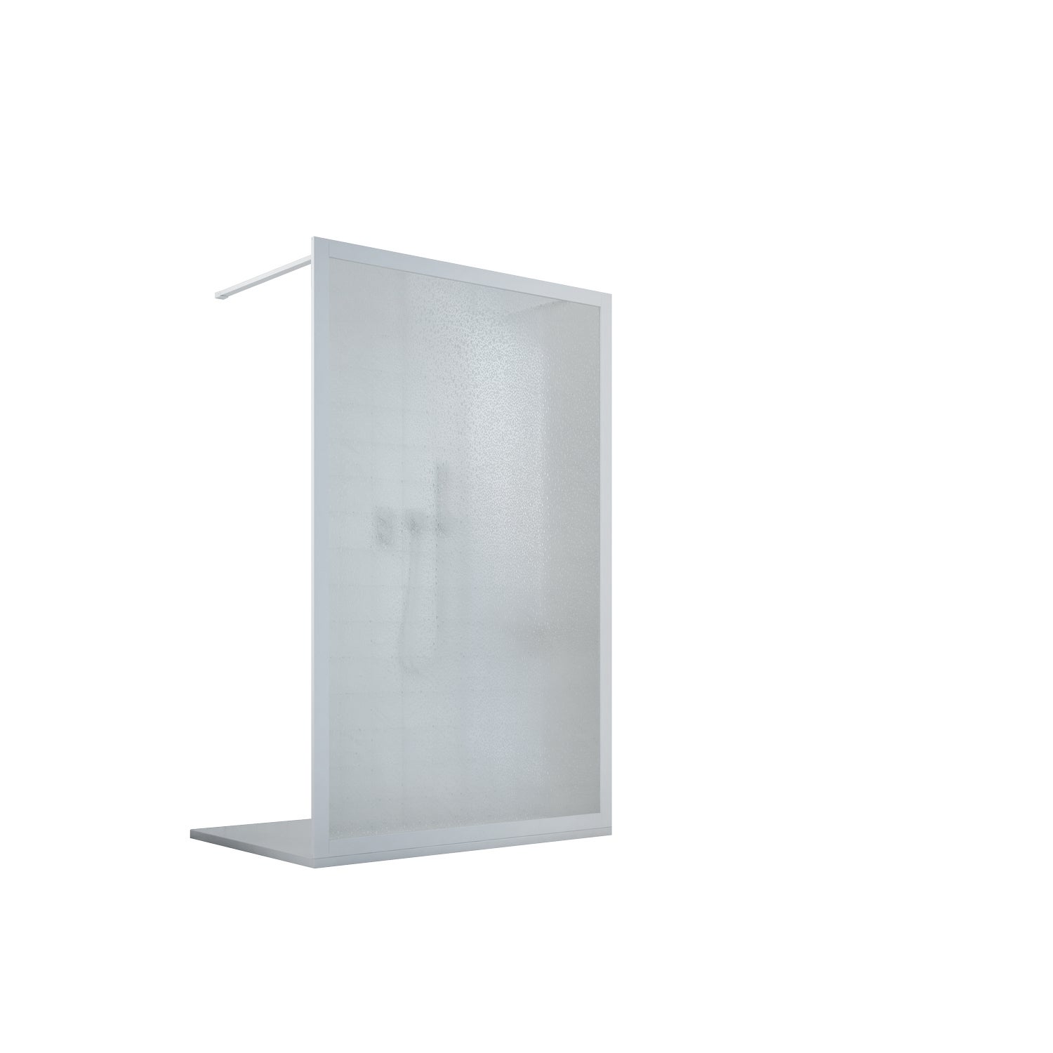 Douche italienne Walk in Free 120 CM H 190 en Acrylique mod. Beatrix ...
