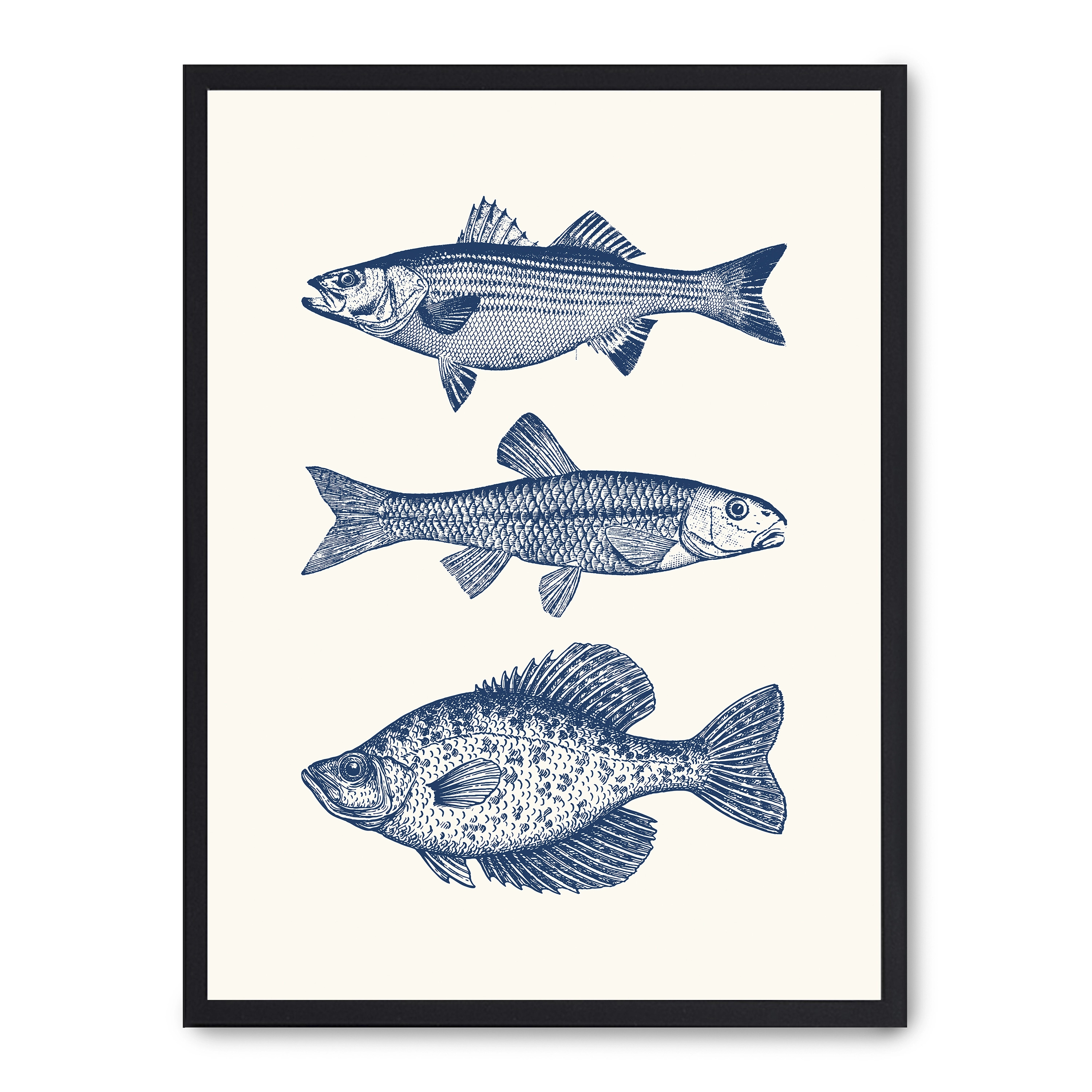 Cuadro vintage fish | Leroy Merlin