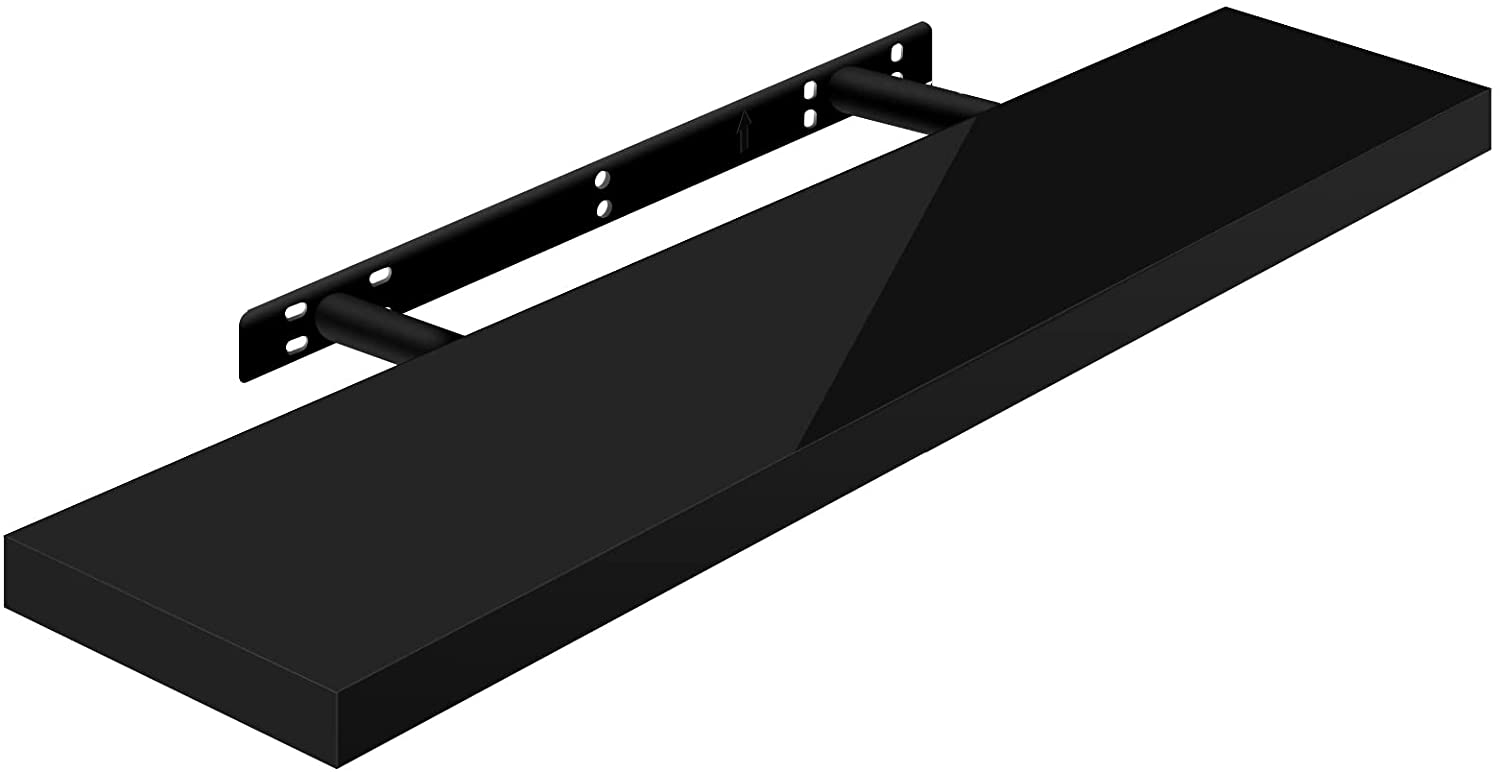 Étagère Murale,Tablette Murale Panneau de Bois,90x22,9x3,8cm,Étagère ...