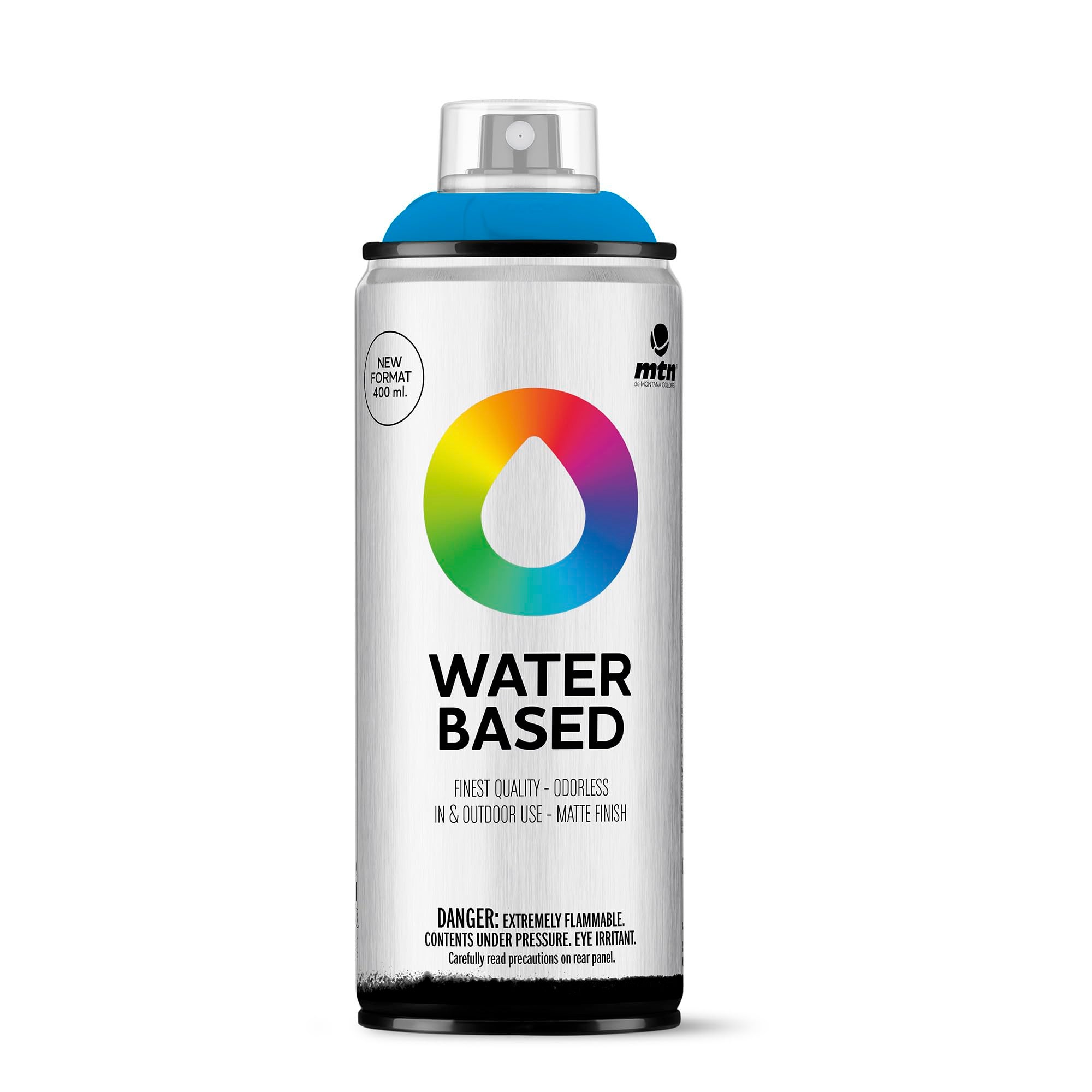 MTN Water Based Blu Fluorescente, Spray Base Acqua 400ml | Leroy Merlin