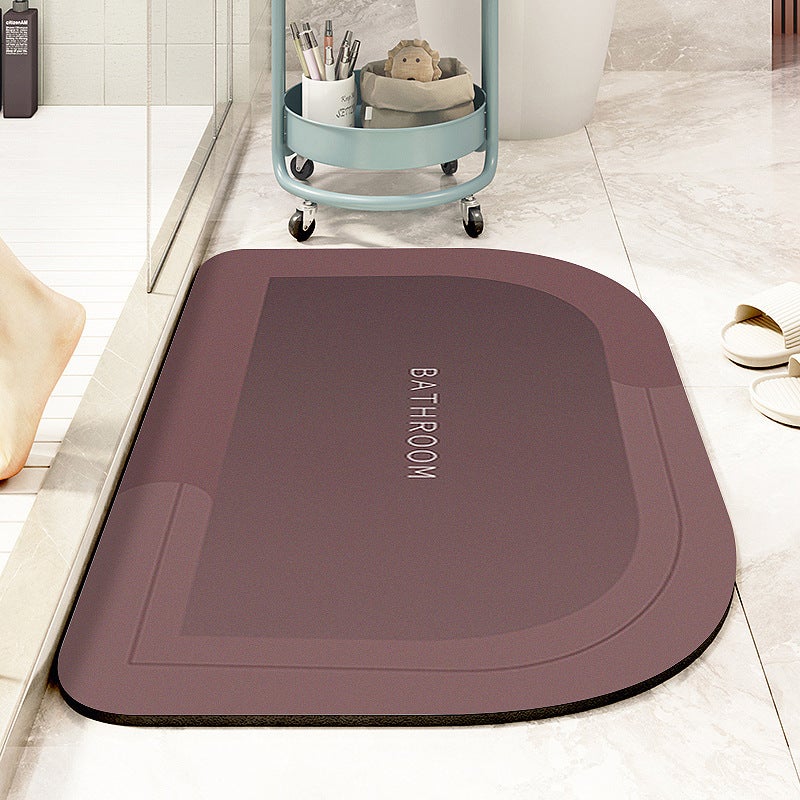 Tapis de sol absorbant pour salle de bain, tapis de sol antidérapant ...