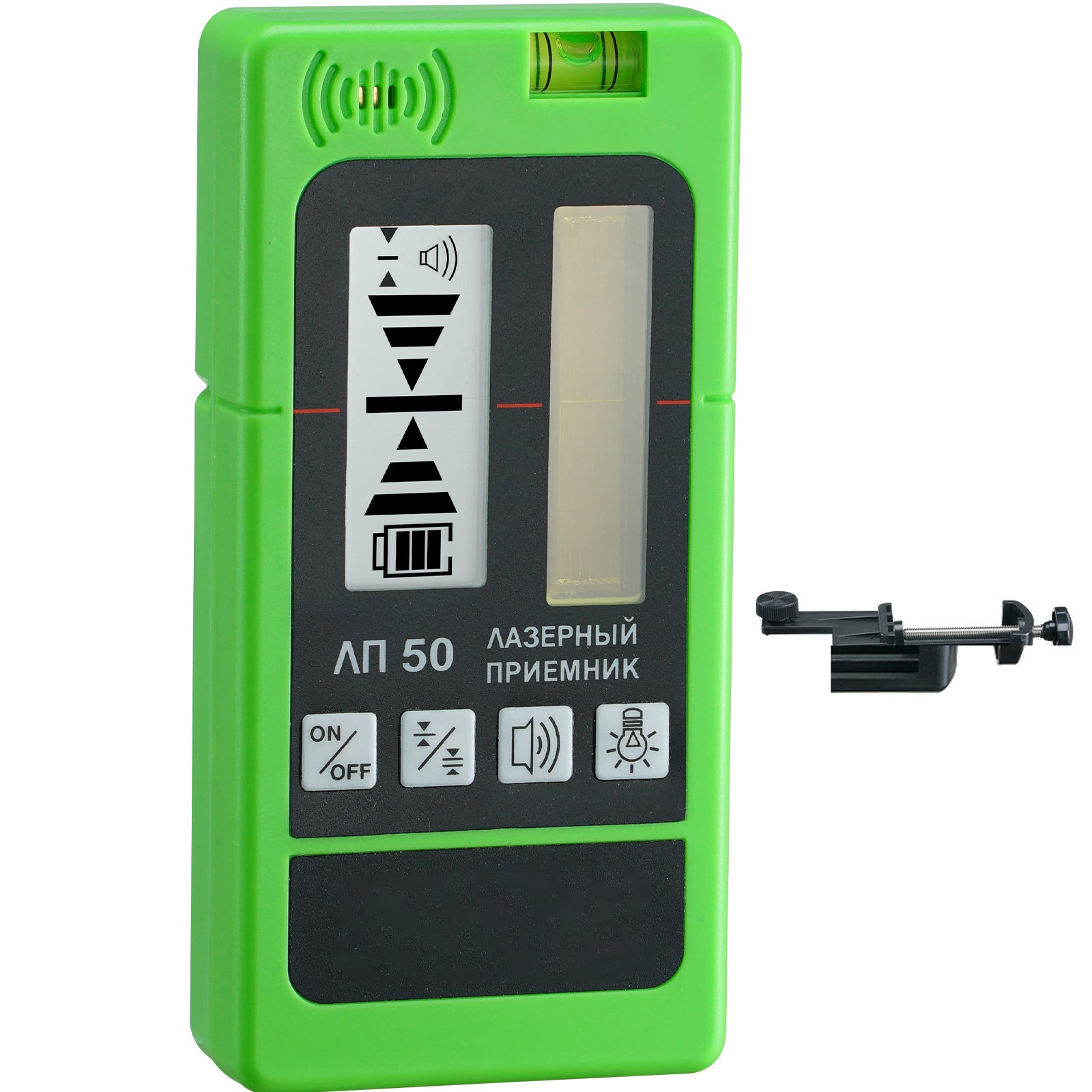 Receptor Láser SucceBuy 60 m para Nivel Láser – Detector Rojo y Verde ...