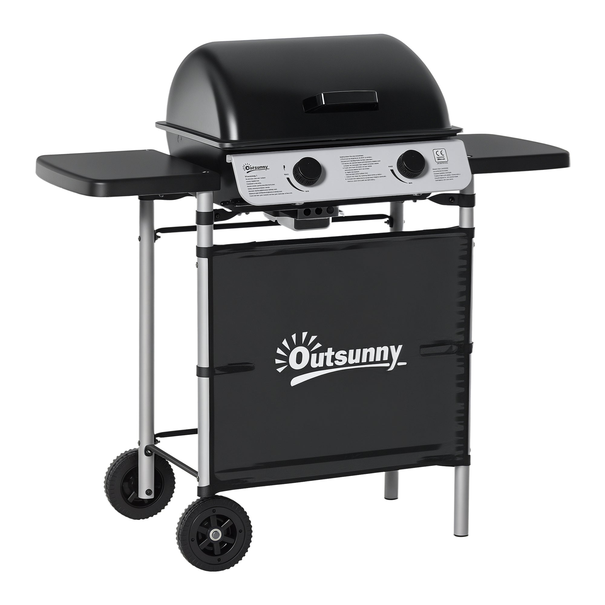 Barbecue à gaz Acier Outsunny | Leroy Merlin