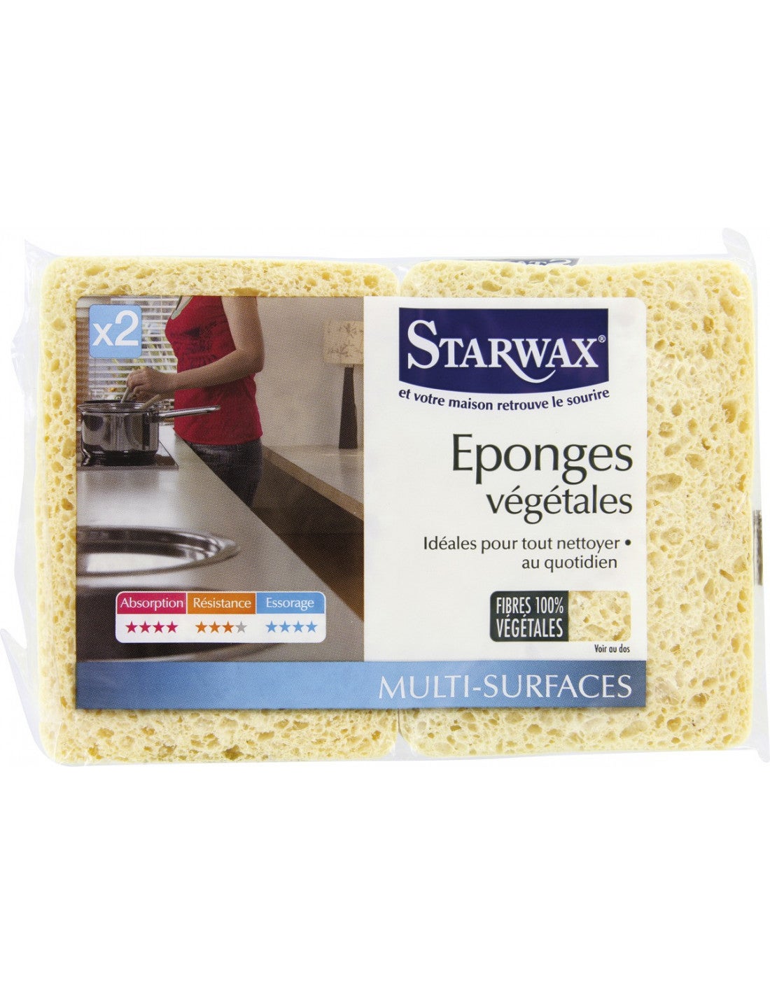 Eponge végétale moyen modèle 2 | Bricoman