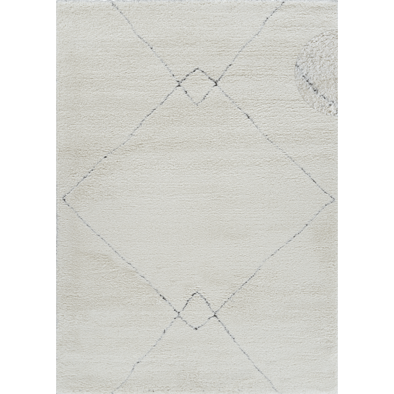 Tapis berbère shaggy - MARRAKECH 360 Noir - 200x290 cm | Leroy Merlin