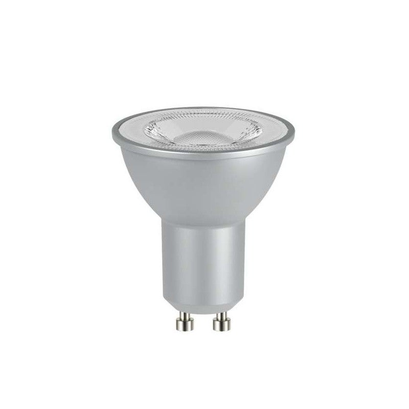 Spot LED GU10 7W 580lm (50W) 120° Ø50mm Non-Étanche IP20 - Blanc Chaud 2700K | Leroy Merlin