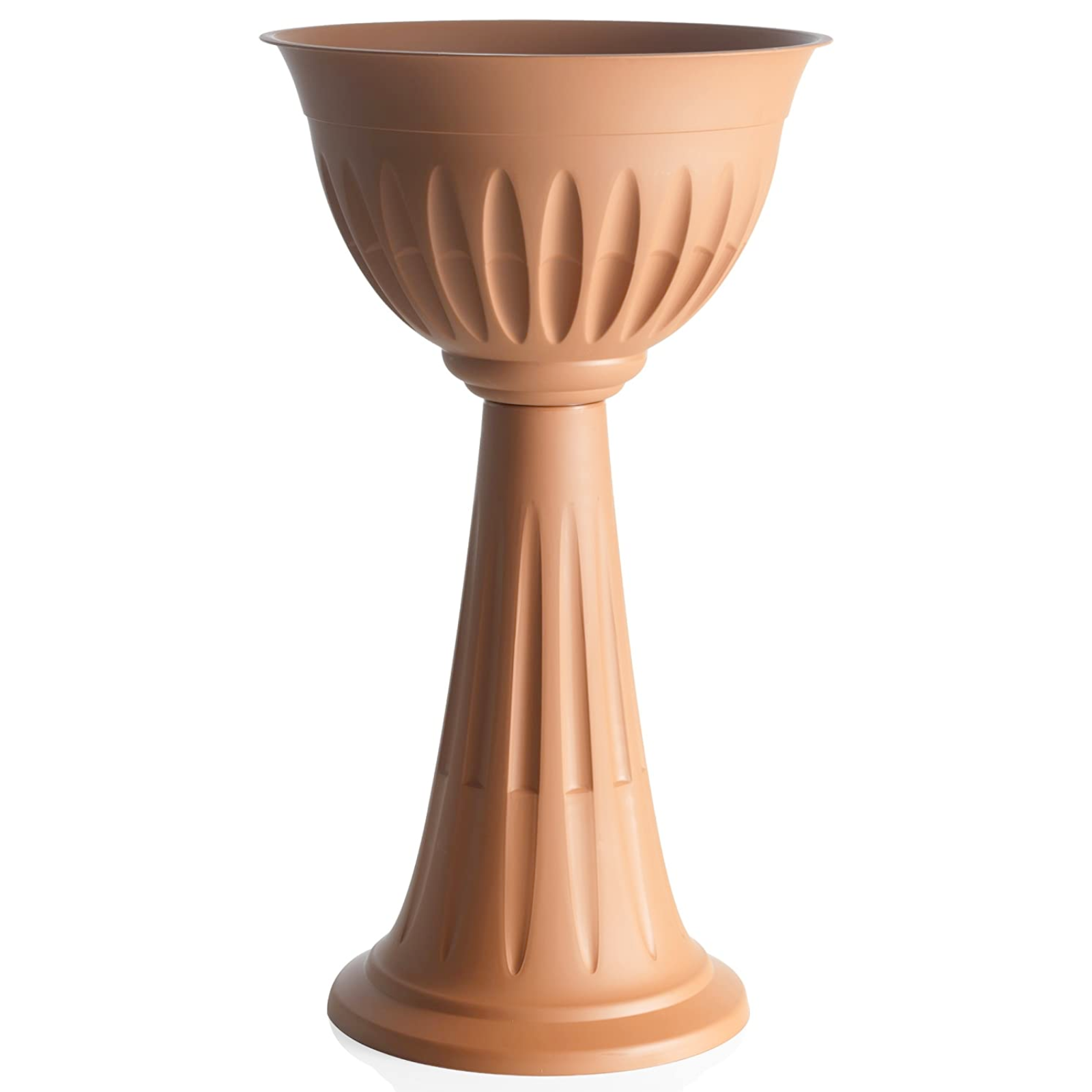 JARRÓN DE COLUMNA DE PVC Ø 43 cm x h.74,5 lt.20 - terracota | Leroy Merlin