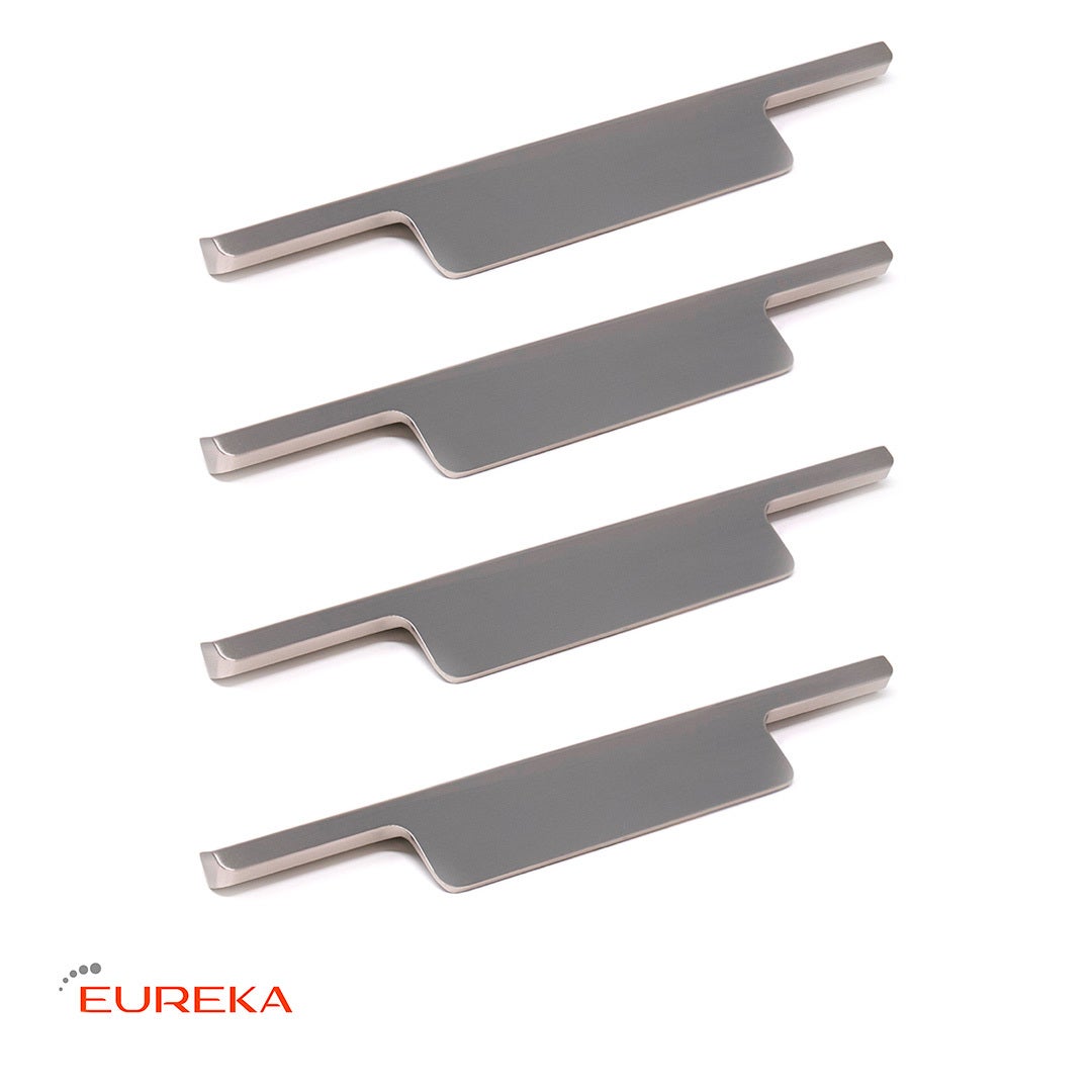 Lot de 4 poignées de meuble Varese Zamak Satiné, entraxe 160mm, vis ...