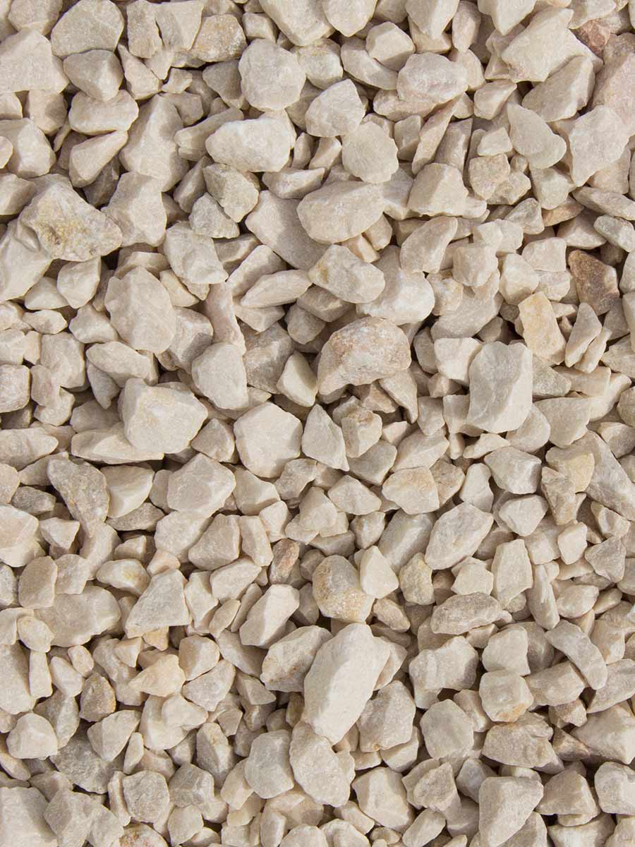 Minibag gravier calcaire jaune concassé Yellow Sun Marble 250kg (5 ...