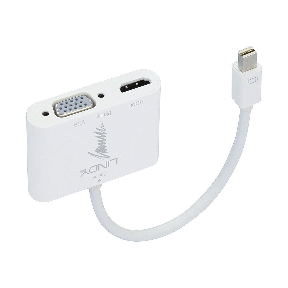 Lindy 41070 câble vidéo et adaptateur Mini DisplayPort HDMI + VGA (D ...