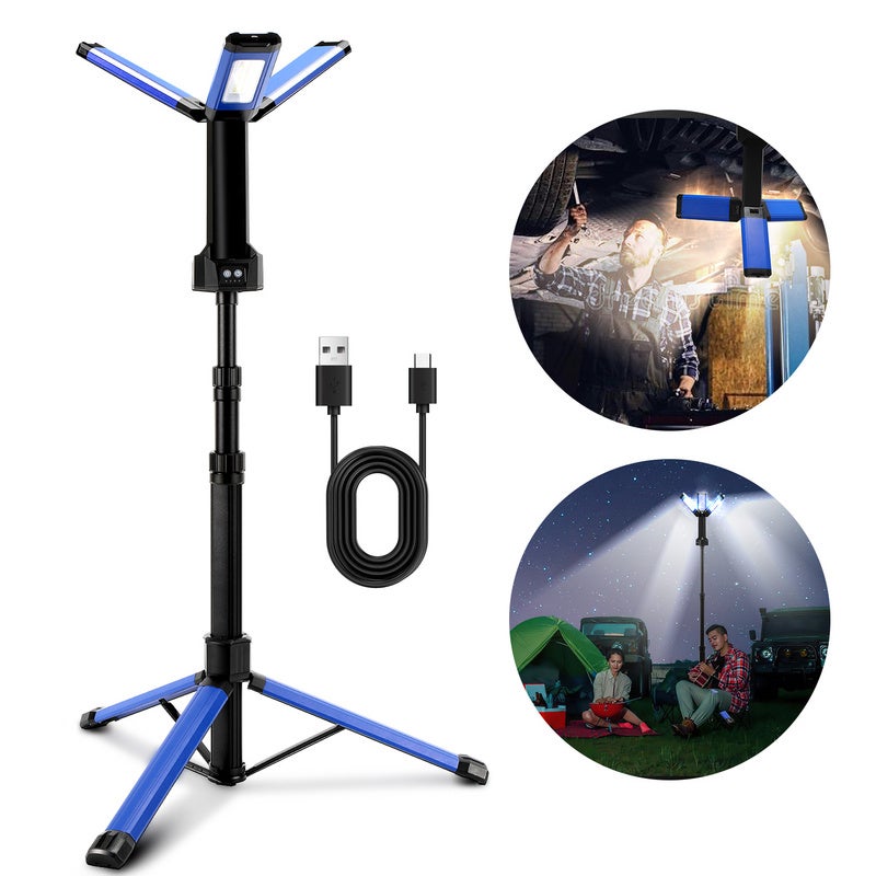 Proyector LED recargable con soporte recargable regulable Proyector de ...