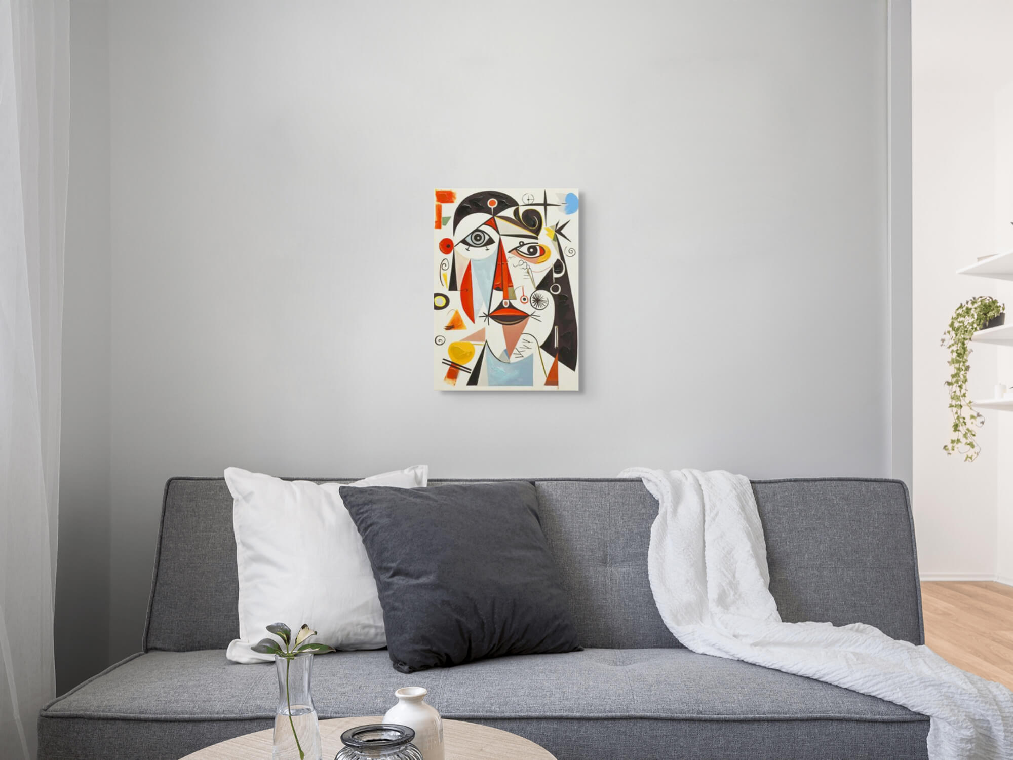 ADM - Tableau en acrylique brillant Hommage à Picasso 3 | Leroy Merlin