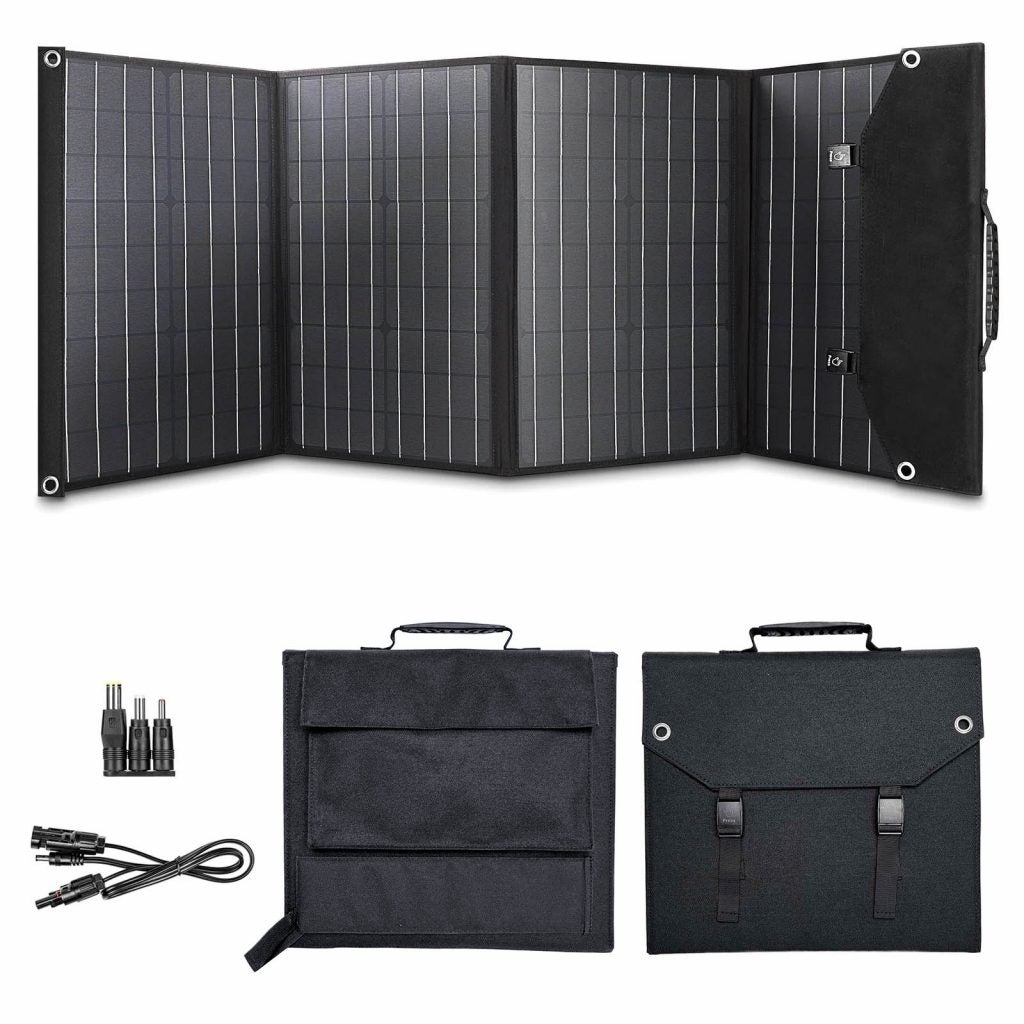 Panel Solar Plegable 100W (4x25W) 18V | Leroy Merlin