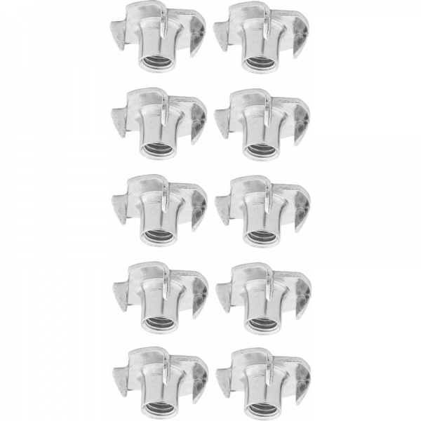 10x écrou à griffe M10 acier et vis fixation meuble bois lit table ...