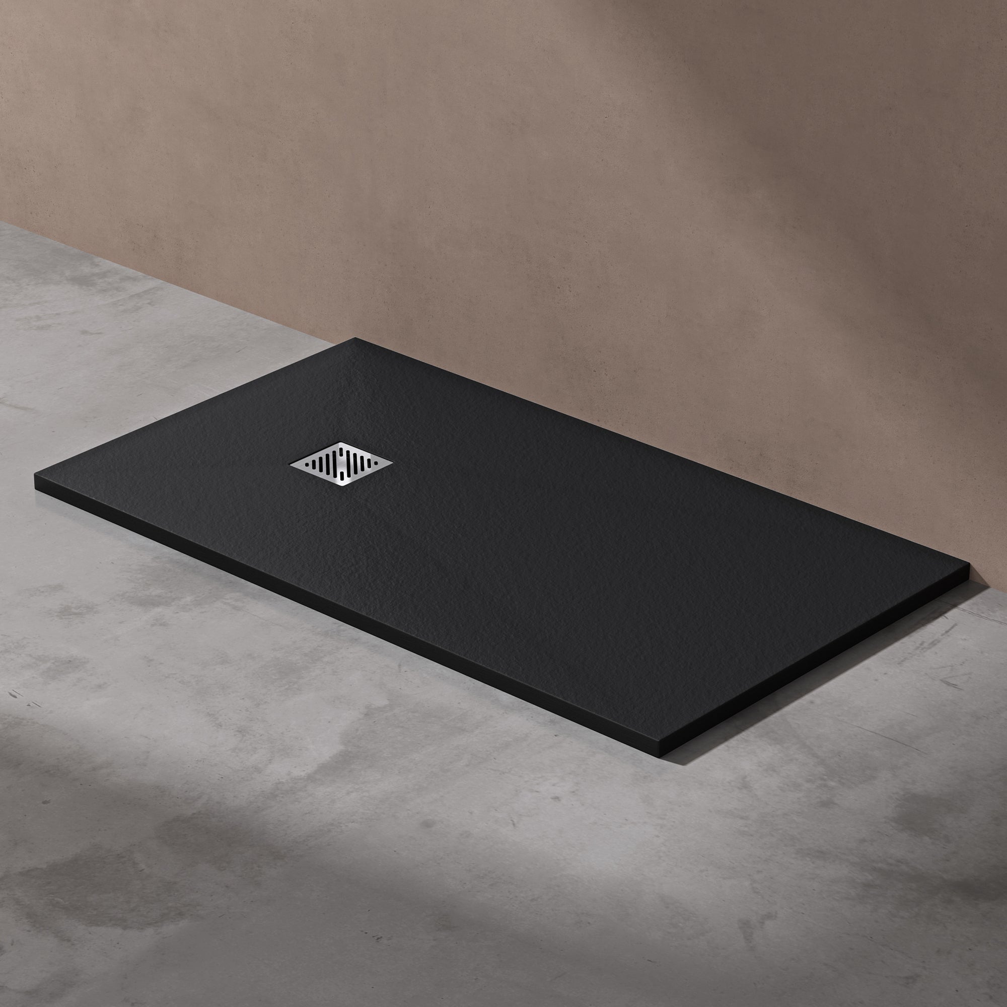 Doporro Receveur de Douche Ultra Plat 3 cm Bac à Douche Rectangulaire ...