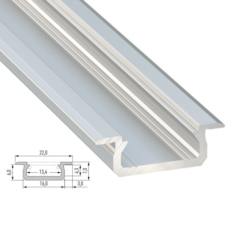 Perfíl Aluminio Tipo Z 2,02M | Leroy Merlin