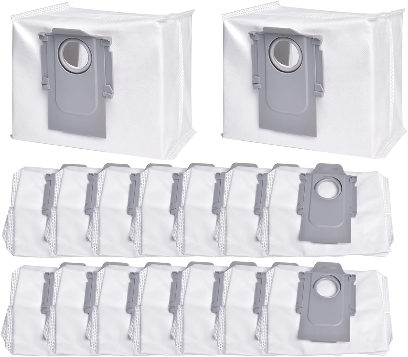 Bolsas para aspiradoras Roborock S8, S8+, S8 Pro Ultra, S7 MaxV Ultra, S7 Pro Ultra, Q7+, Q7 ...