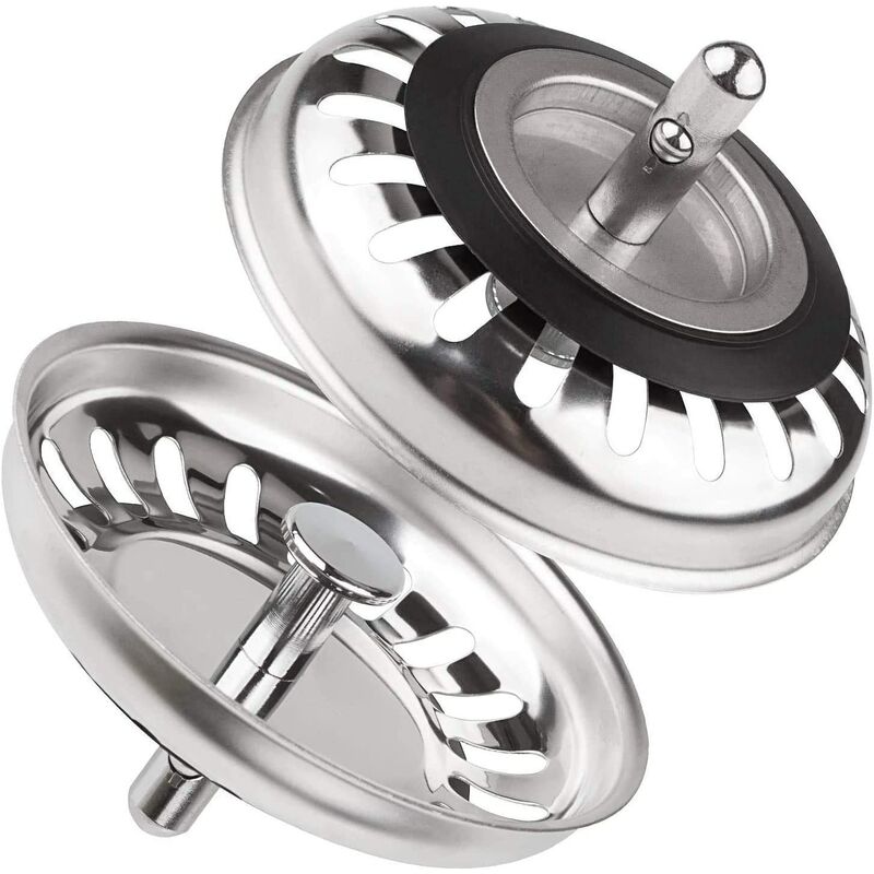 Panier de bonde classic diamètre 79.3 mm，Lot de 2 Bouchon Evier Cuisine ...