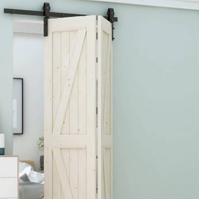 Rail porte pliante - 2M - En applique - Porte pliante - Noir - SECURY-T ...