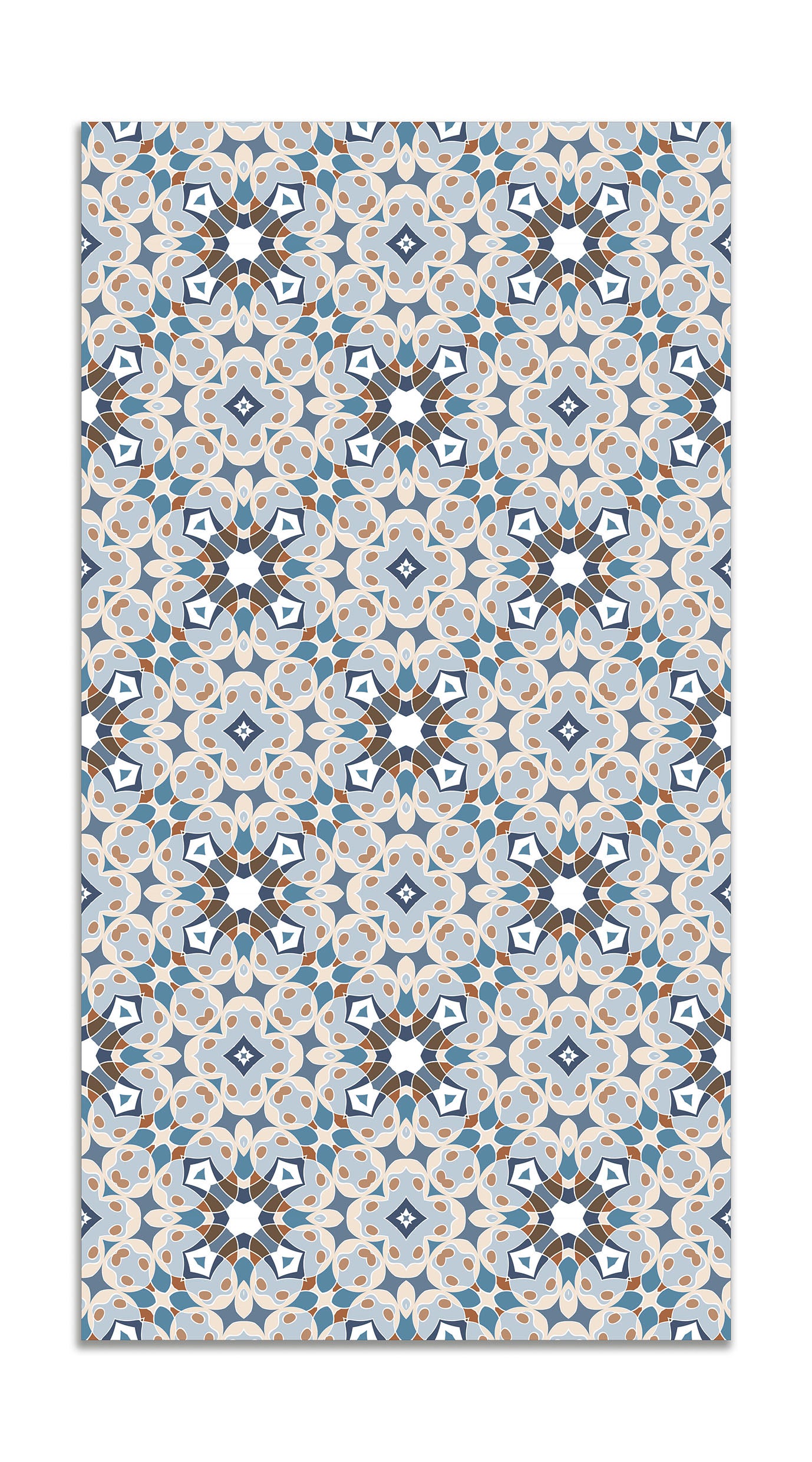 Panorama Tapis du Sol - Modèle Hydraulique Type Oriental Bleu 120x170 ...