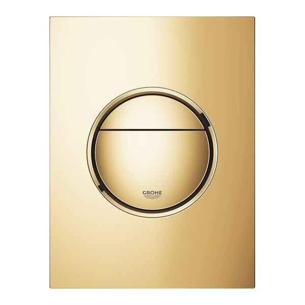 GROHE Nova Bouton de commande S-size WC cool sunrise | Leroy Merlin