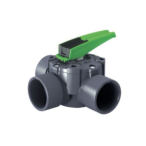 Vanne PVC 3 voies manuelle Ø 63-75 mm | Leroy Merlin