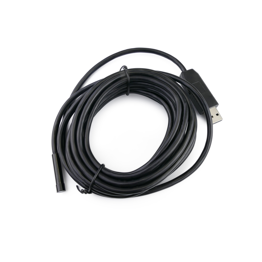 Camera USB periscopio endoscopio 640x480 USB 7 mm di diametro 5m ...