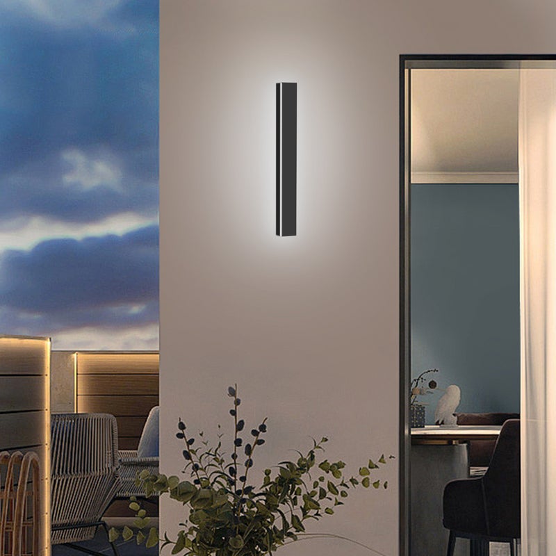 Luz de pared LED ultradelgada Luz de pasillo interior Aplique de pared ...