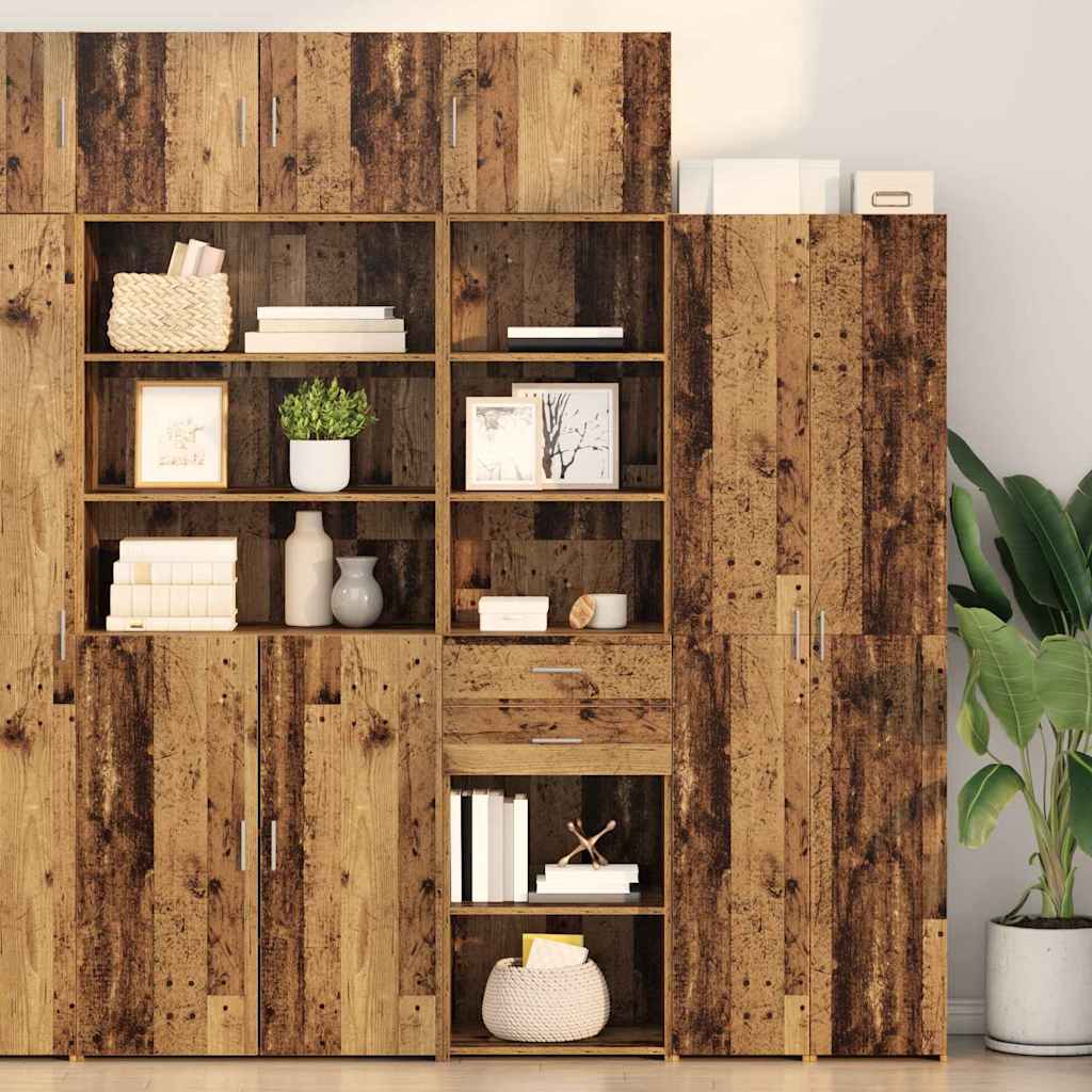 Alacena Madera Vieja 50 x 42,5 x 185 cm Madera contrachapada | Leroy Merlin