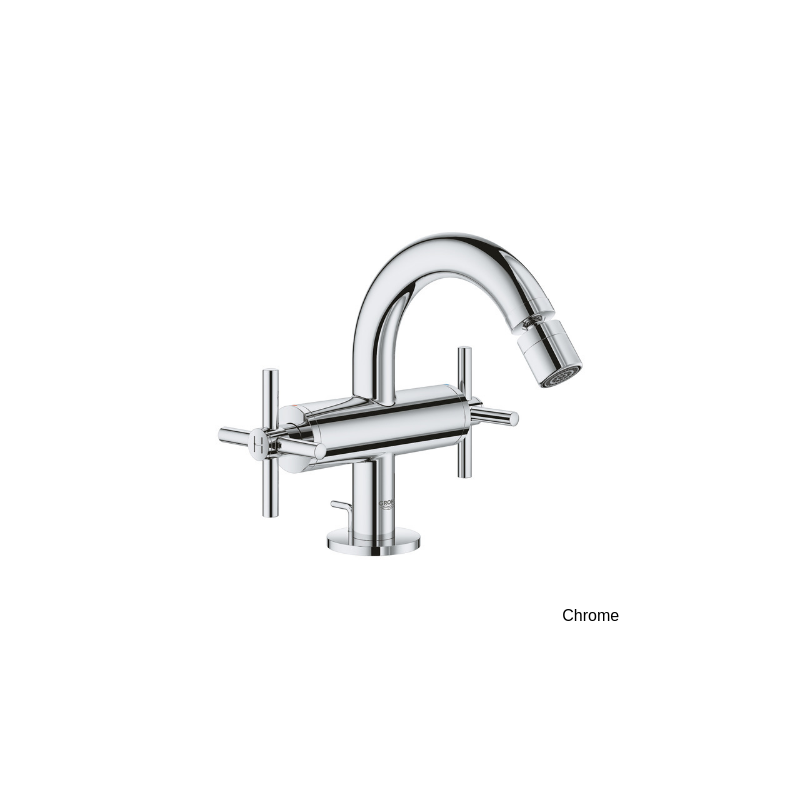 Mélangeur bidet M GROHE Atrio Chromé | Leroy Merlin