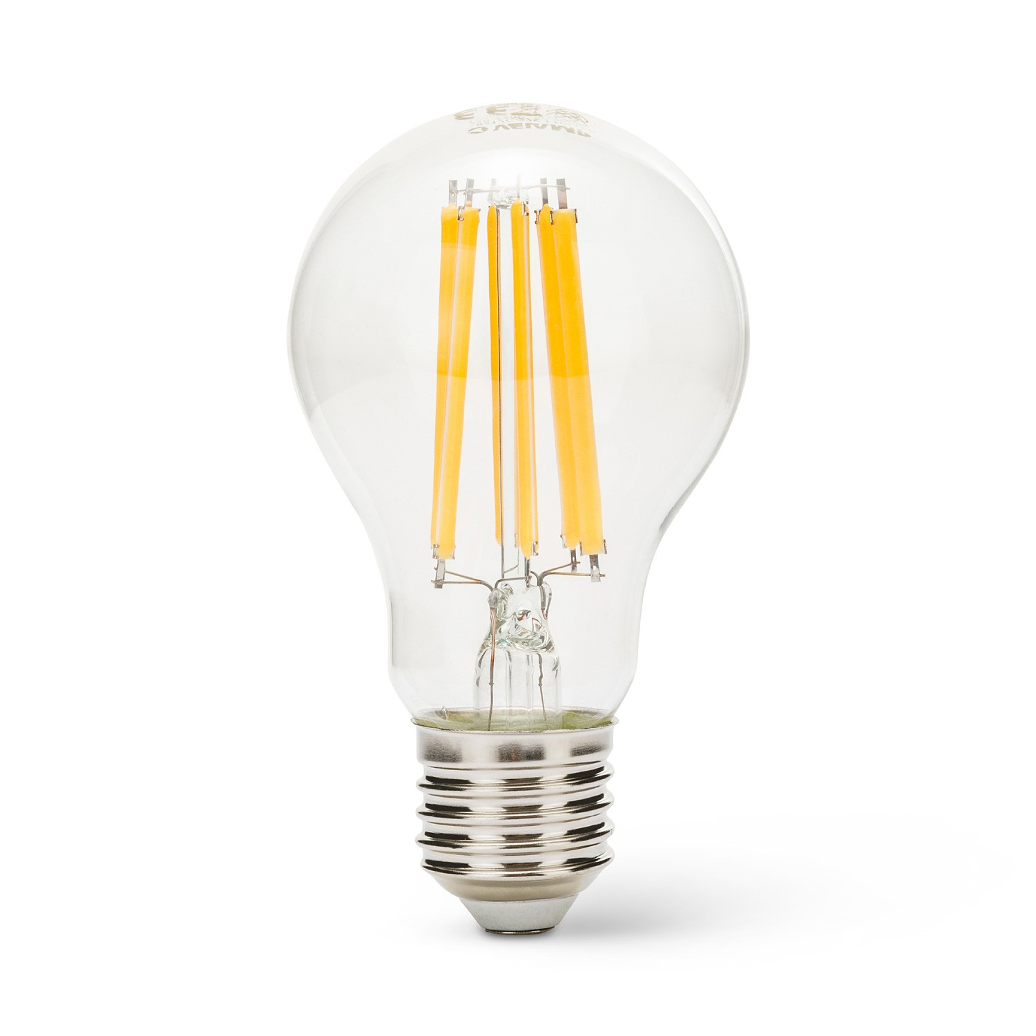 Ampoule LED à filament, standard A60, 5W/1055lm, culot E27, 4000K - CLASSE A | Leroy Merlin