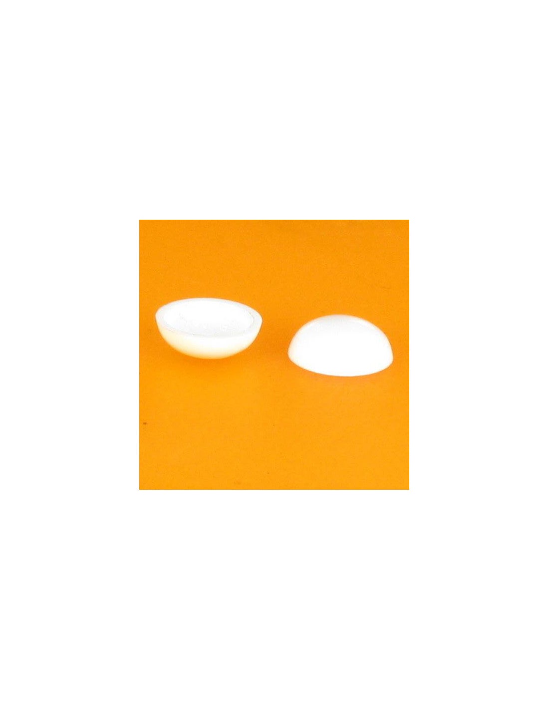 Capuchon Cache vis 11.5X4.7 Nylon Blanc-100 pièces | Leroy Merlin