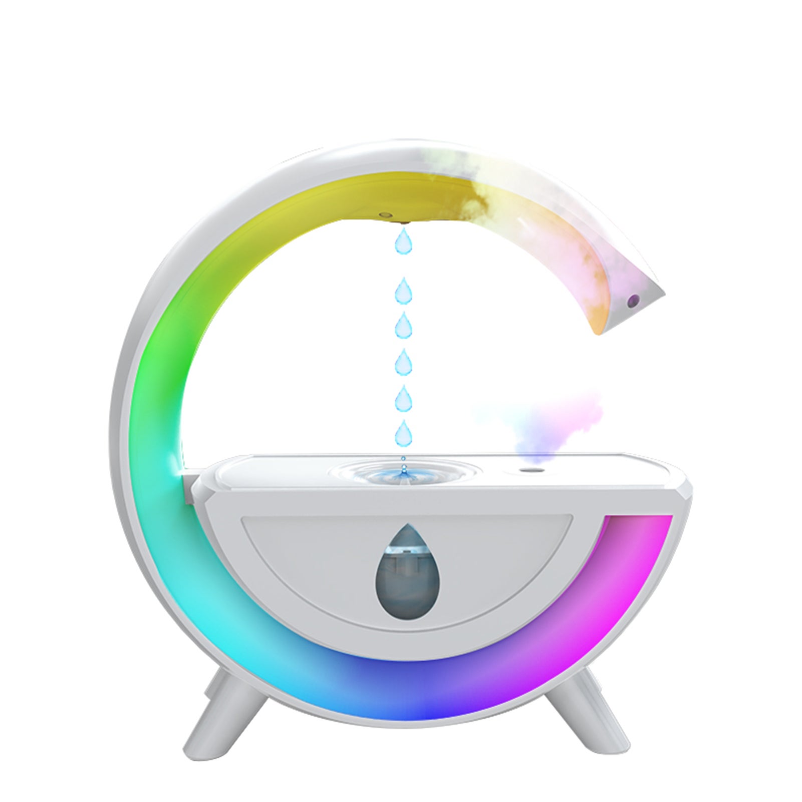 Humidificateur d'air et diffuseur d'arôme – 350ml, multicolore – grande ...