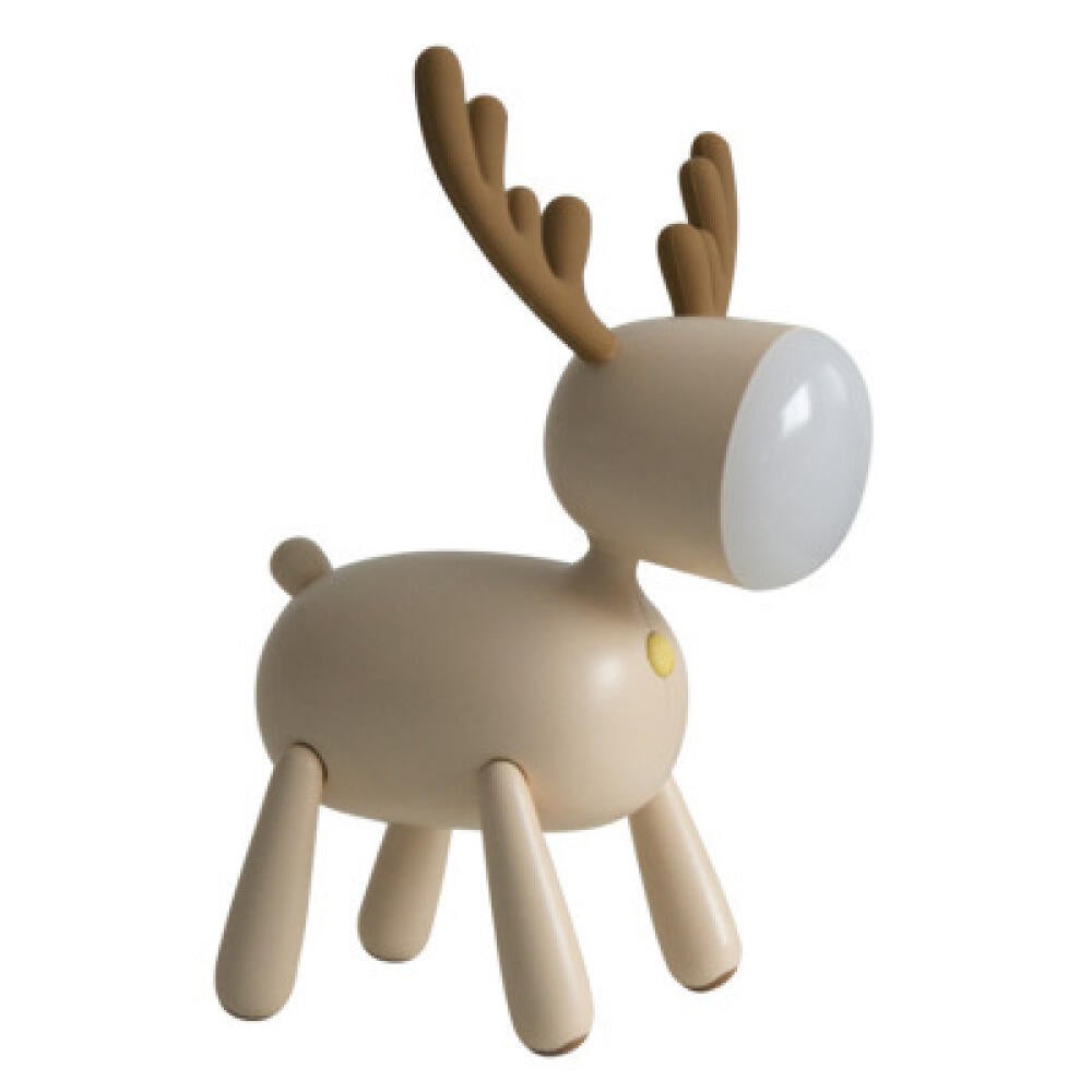 Lampe de bureau à LED avec luminosité réglable, motif cerf et élan ...