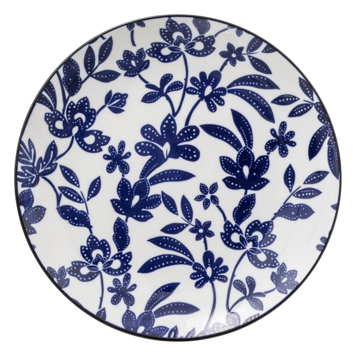 Lot de 6 assiettes dessert "Maria" D19cm - Sg secret de gourmet | Leroy ...