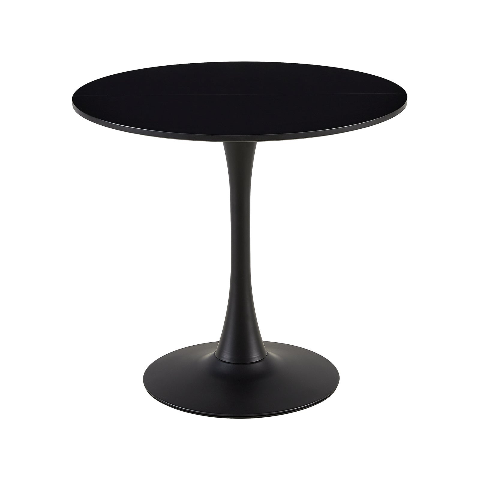 Table Ronde Noir Loisirs Table à Manger Scandinave Balcon Petite Table ...