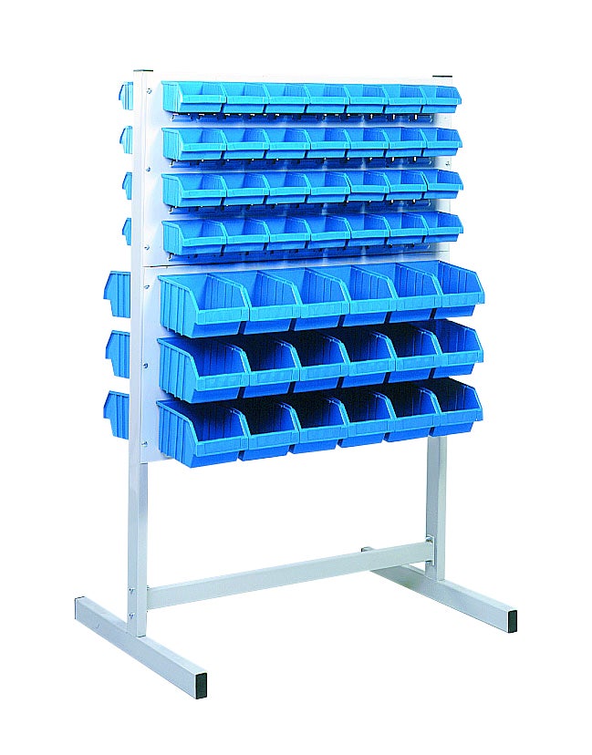 Rack double face équipé de bacs 1L et 3L - 5201404 | Bricoman
