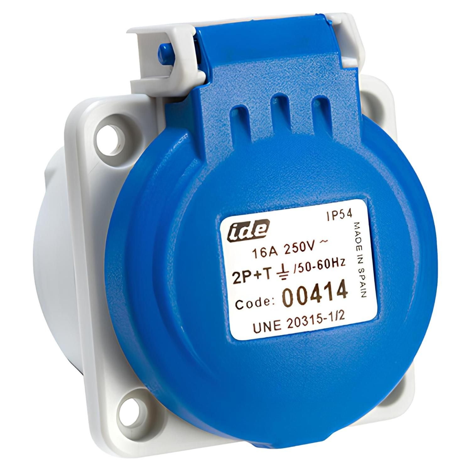 Prise Encastrable Bornes Automatiques 16a 2p+t - étanche Ip44 - Ide ...
